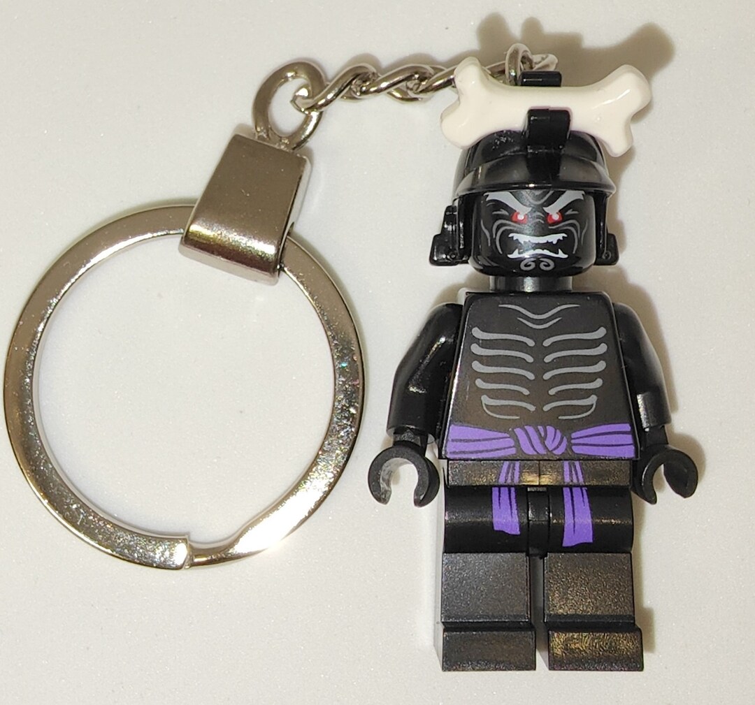 Lord Garmadon Minifigure Keychain - Handmade Made From LEGO Parts - Etsy
