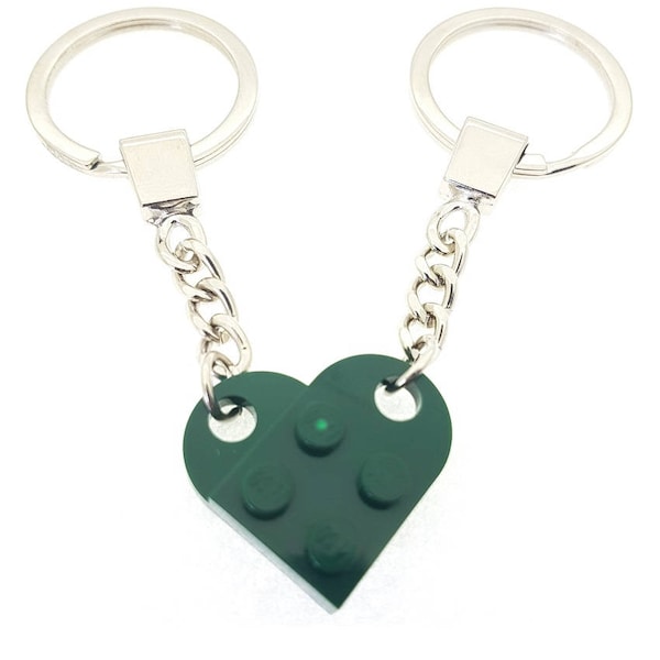 Lego® Heart Keychain - Etsy UK