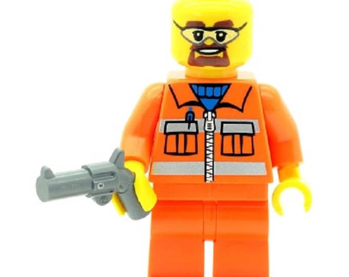 Breaking Bad Minifigure Walter White Made From LEGO Parts Custom - Etsy