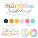 Fun Retro Logo Design Gradient Texture Logo Branding Kit - Etsy