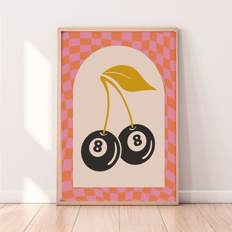 Cherry Eight Ball - Etsy