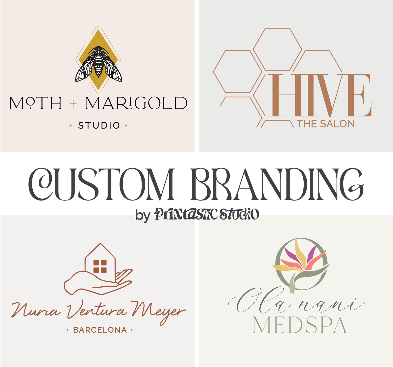 Custom Branding Package Brand Identity OOAK Custom Logo - Etsy