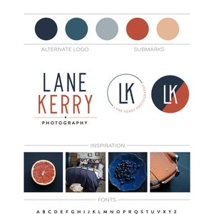 Minimalist Branding, Retro Logo Design, Simple Elegant Text Logo Set ...