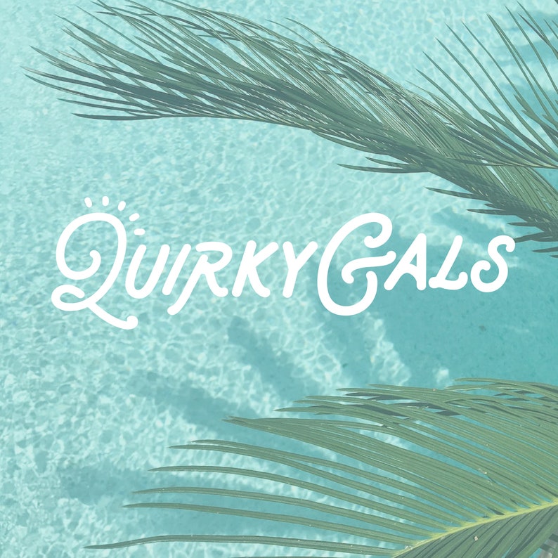 Branding Package and Logo Design Retro Logo Media Kit - Etsy