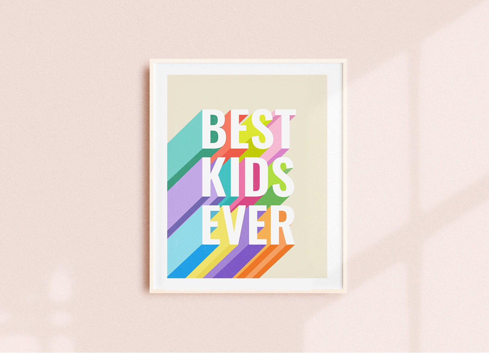 Minimalist Nursery Printable Quote Kids Quote Print Retro - Etsy