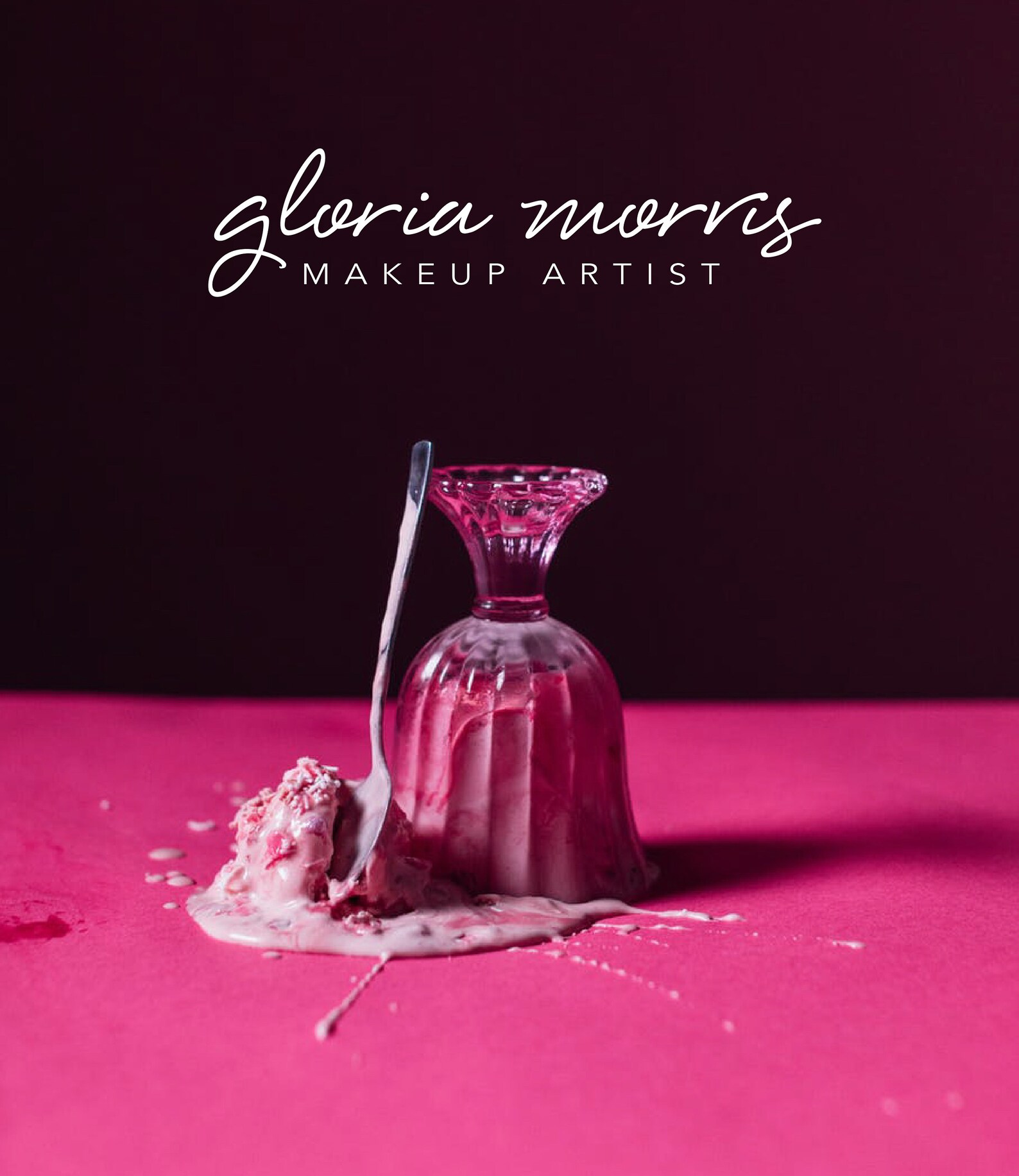 Modern Branding Package Gold Pink Makeup Artist Logo Kit - Etsy