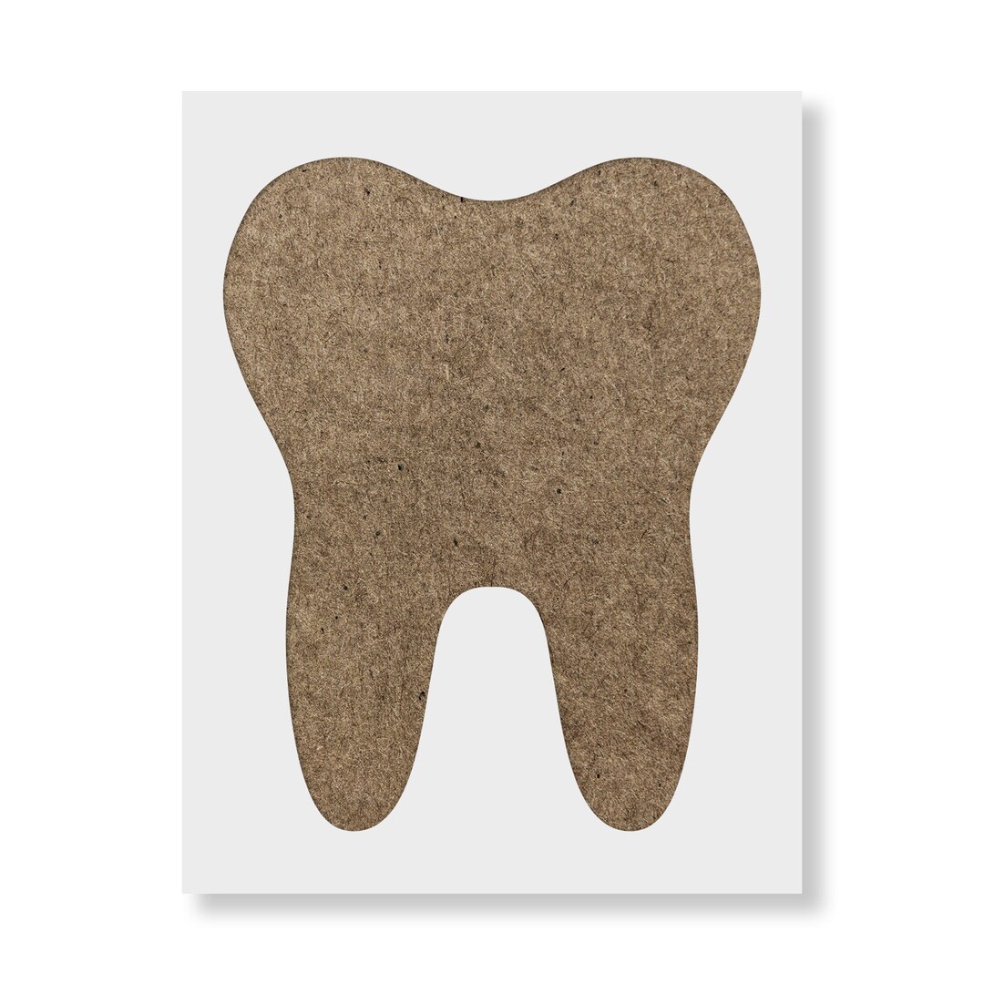 Plain Tooth Stencil - Reusable Stencils for Painting - Create DIY Plain ...