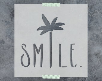 Smile Stencil | Etsy
