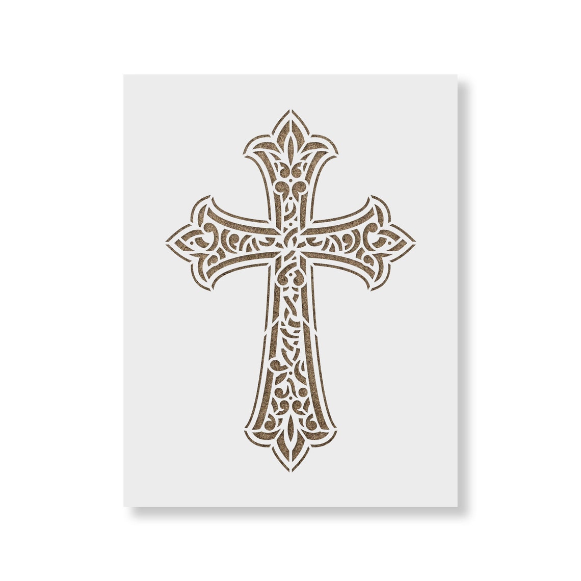 Cross Stencil Reusable Cross Stencils Large Cross Stencil - Etsy
