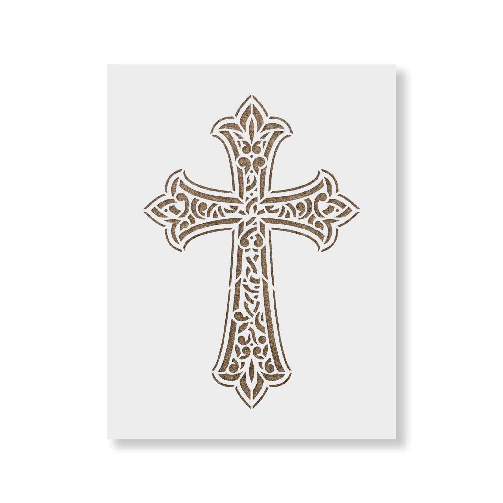 Cross Stencil Reusable Cross Stencils Large Cross Stencil - Etsy