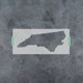 North Carolina State Stencil - Hand Drawn Reusable Mylar Stencil ...