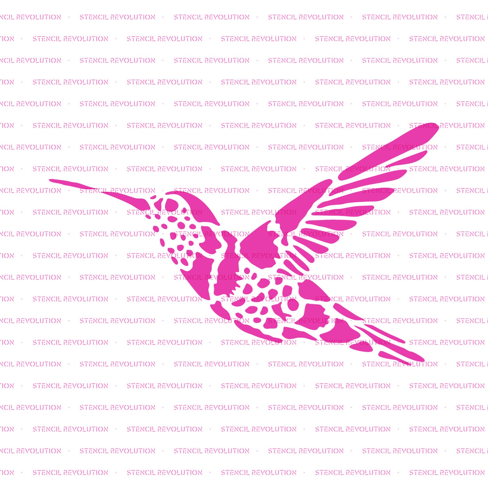 Hummingbird Stencil Reusable DIY Craft Stencils of a - Etsy