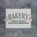Bakery Stencil Bakery Sign for Kitchens Bakery Stencil, Bakery Stencils ...