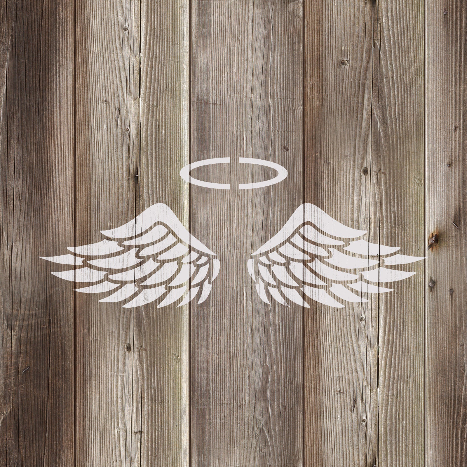 Angel Wings Stencil - Reusable Angel Wings Stencils, Large Angel Wings ...