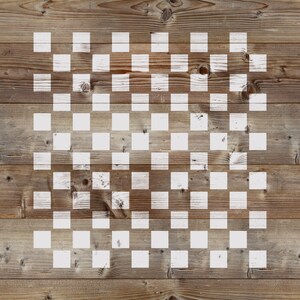 Checker Pattern Stencil - Checkerboard Stencil, Checkerboard, Checkers ...