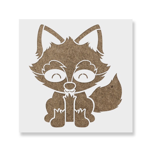 Fox Stencil - Etsy