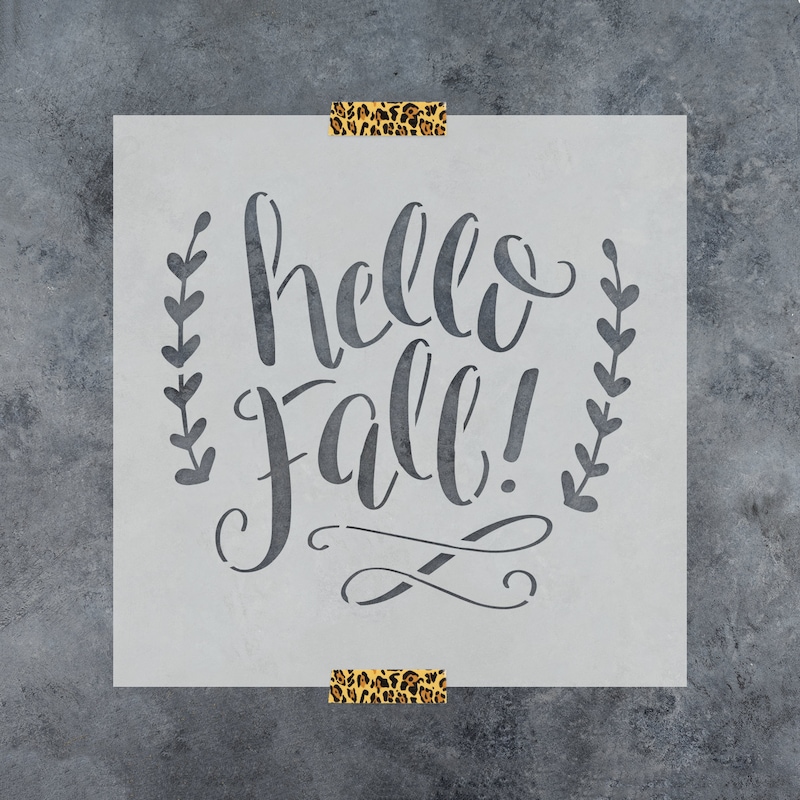 Fall Stencils - Etsy