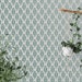 Modern Broadleaf Pattern Wall Stencil - Wall Stencils for Painting ...