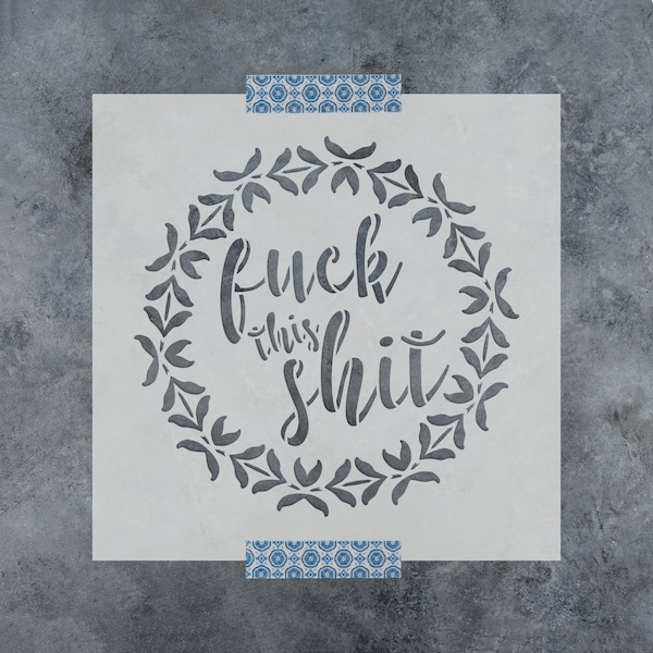 Quote Stencil - Etsy