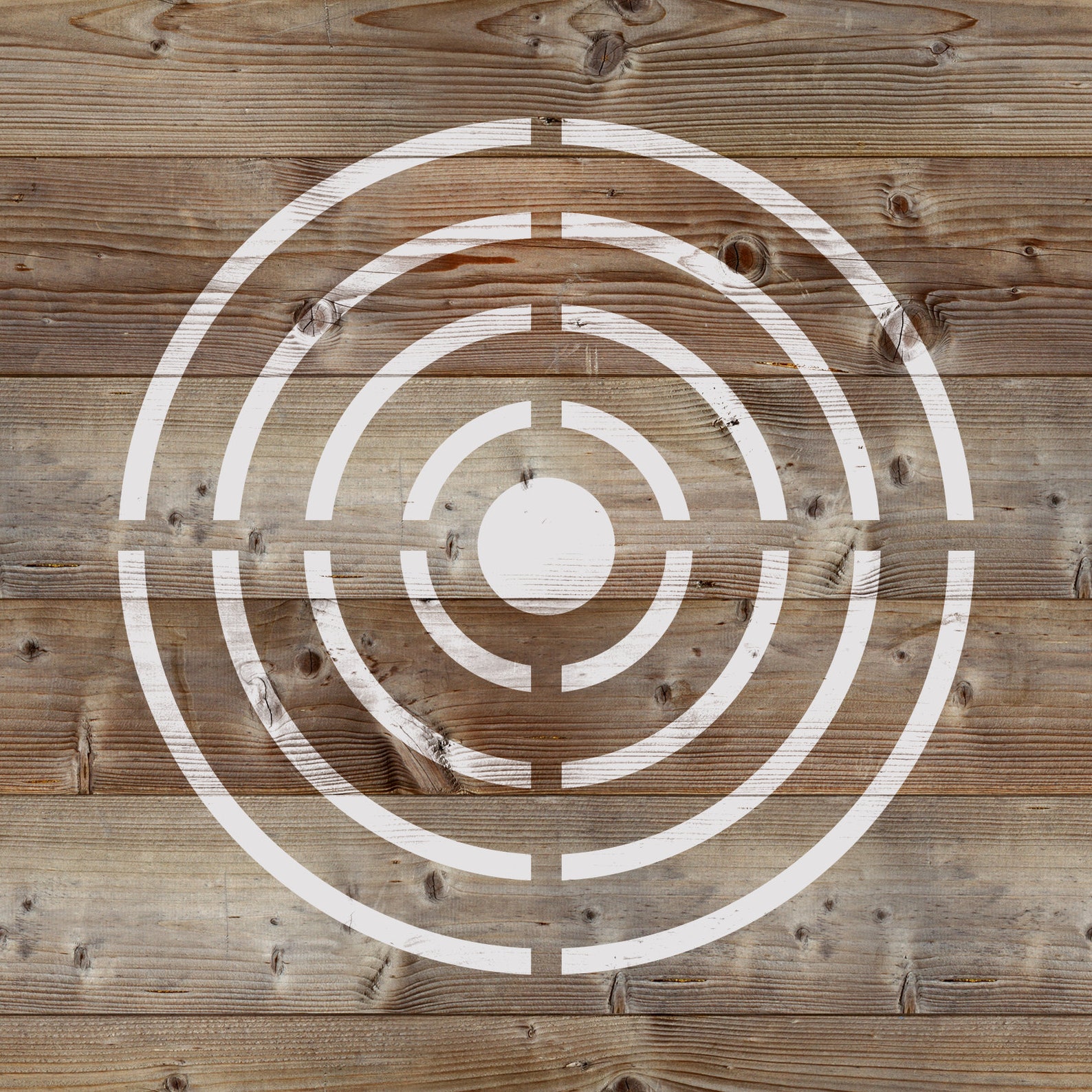 Bullseye Target Stencil for Shooting, Axe Throwing, Paper Targets, Gun ...