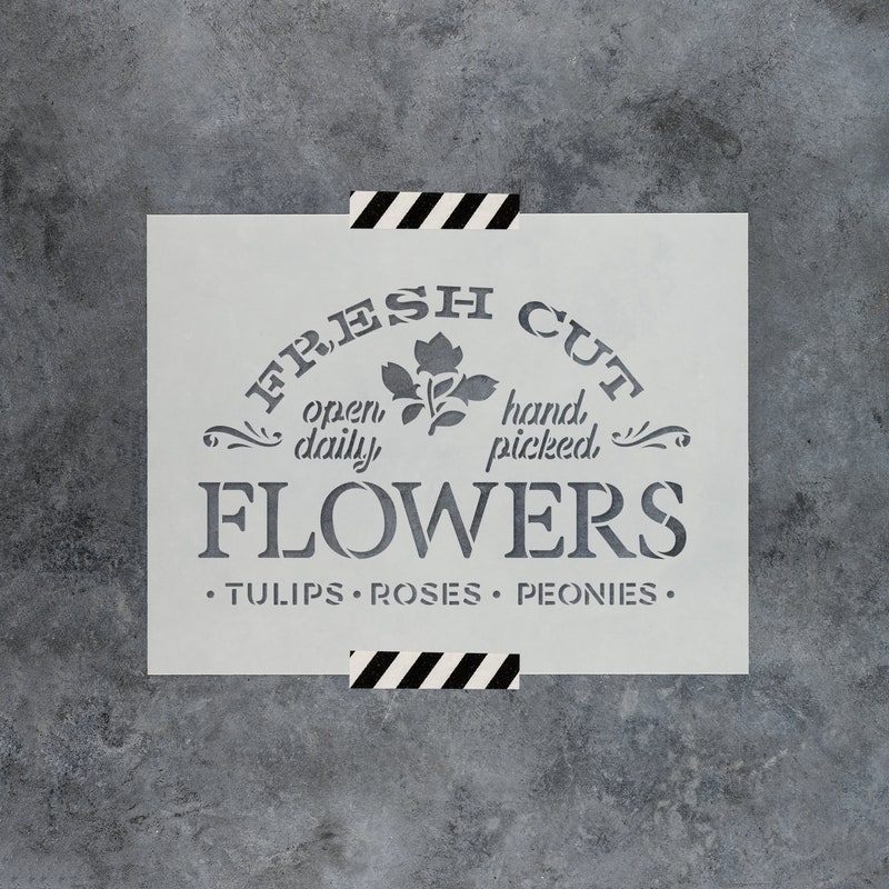 Fresh Cut Flowers Sign - Etsy
