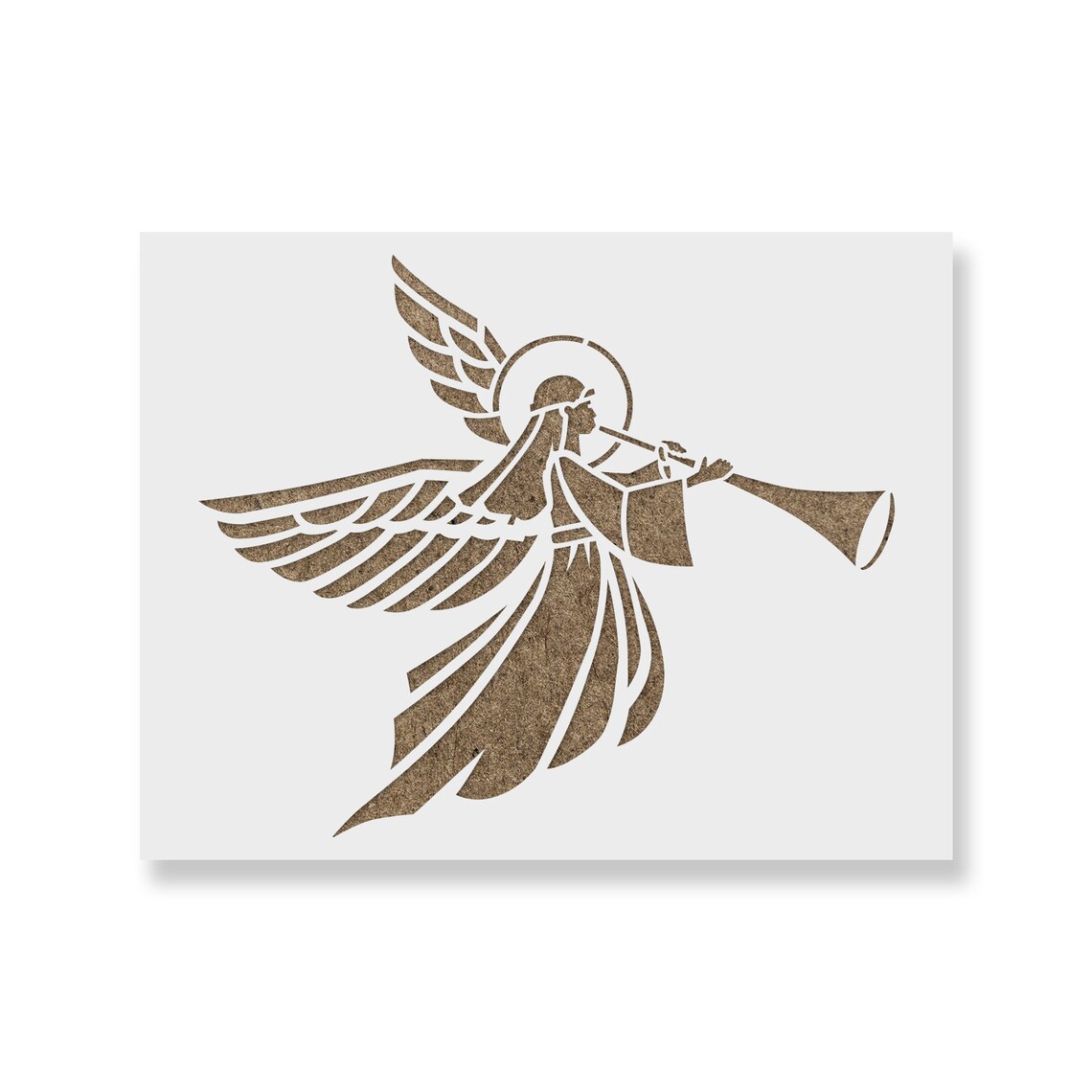 Christmas Angel Stencil - Craft Stencils Christmas Angel, Christmas ...