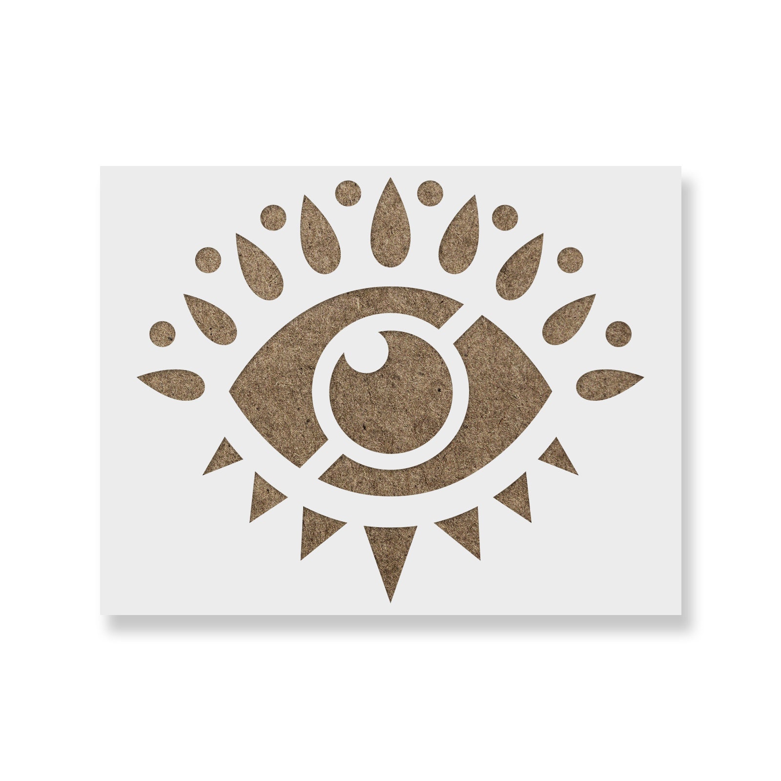 Ramybe Evil Eye Stencil - Evil Eye Stencils for Crafts, Evil Eye ...