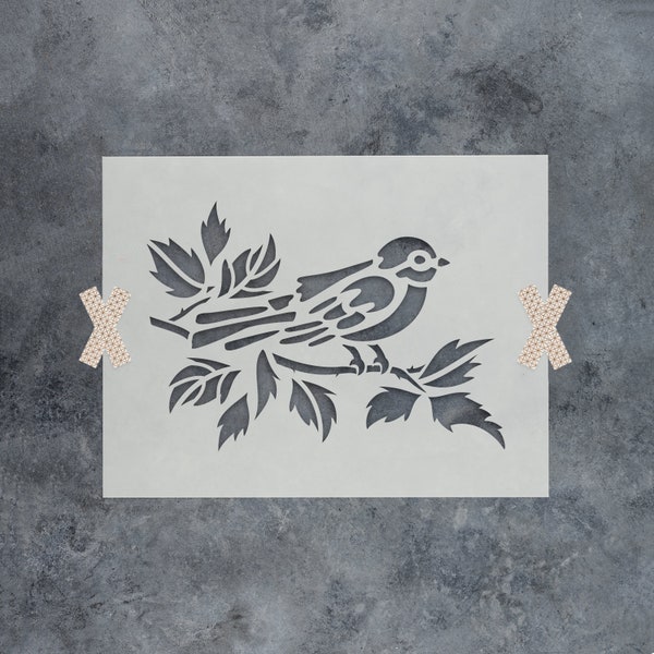 Stencil Bird - Etsy