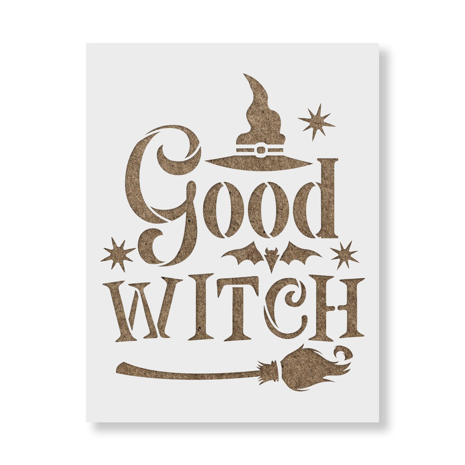 Halloween Witch Stencils