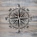 Compass Rose Stencil - Reusable Compass Stencils, Large Compass ...