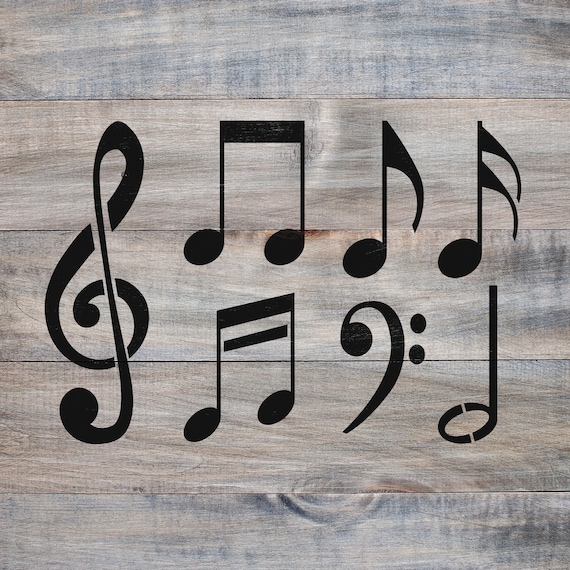 Plantillas De Notas Musicales Para Imprimir