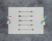 Arrows Stencil Arrow Stencil, Arrow Stencils, Stencil Arrow, Arrow ...