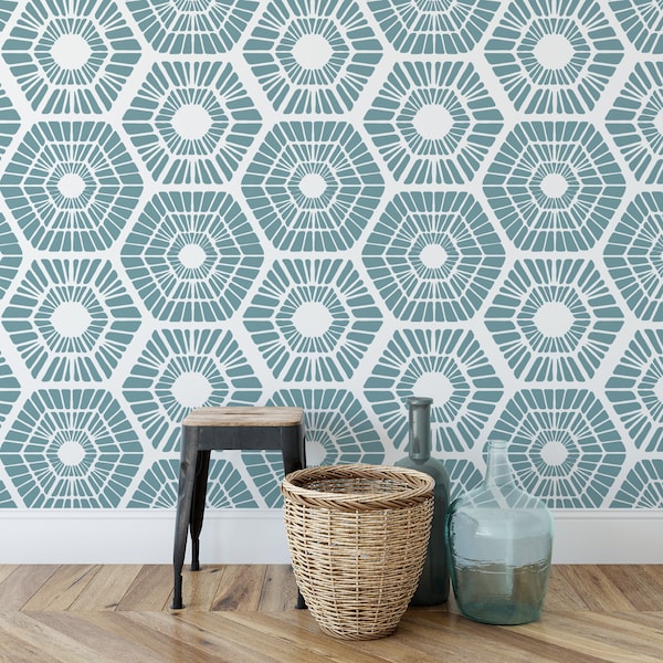 Geometric Stencil - Etsy