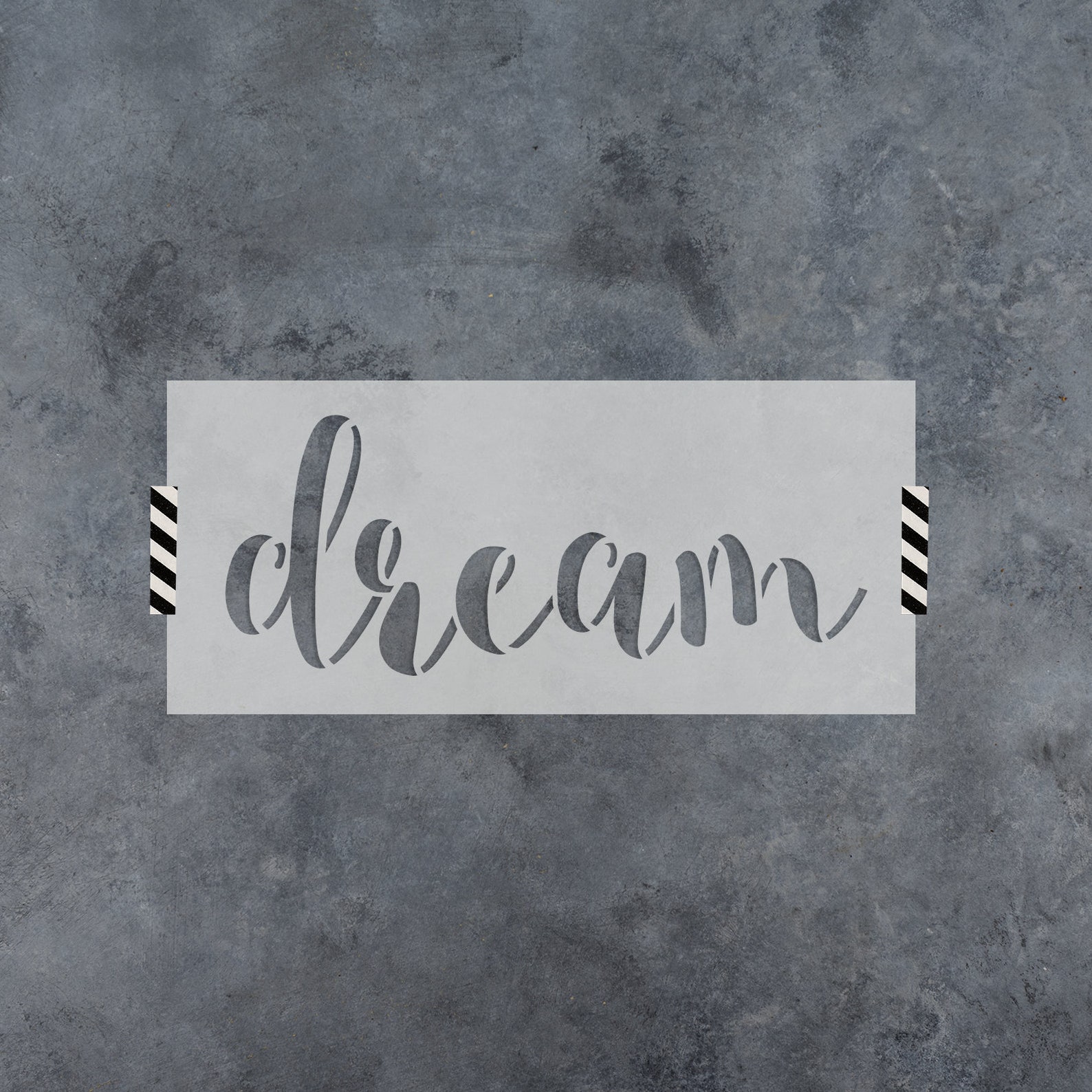 Dream Stencil DIY Dream Stencils Dream Word Stencil Dream - Etsy