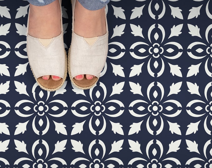 Freya Tile Stencil Scandinavian Tile Stencils for Painting - Etsy