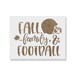 Fall Family Football Stencil - Reusable DIY Craft Stencils for Fall ...