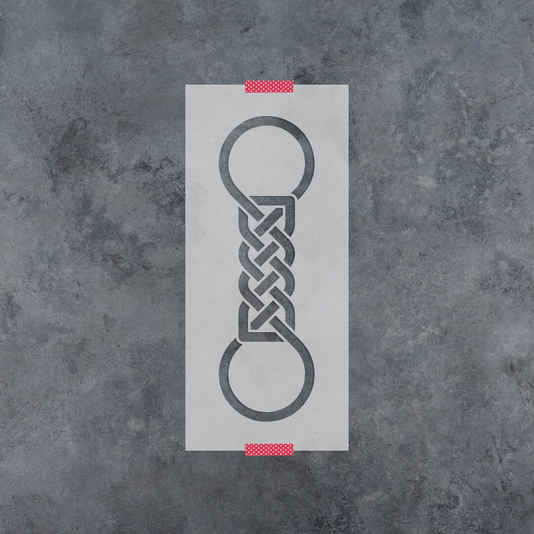 Celtic Knot Stencil for Painting Walls, Craft Templates, and DIY Art ...