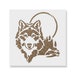 Wolf Head Stencil - Reusable Wolf Head Stencils, Large Wolf Head ...