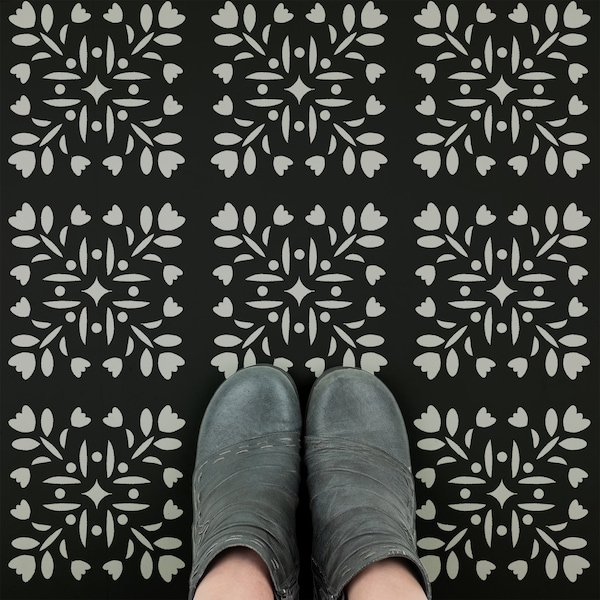 6x6 Tile Stencil - Etsy