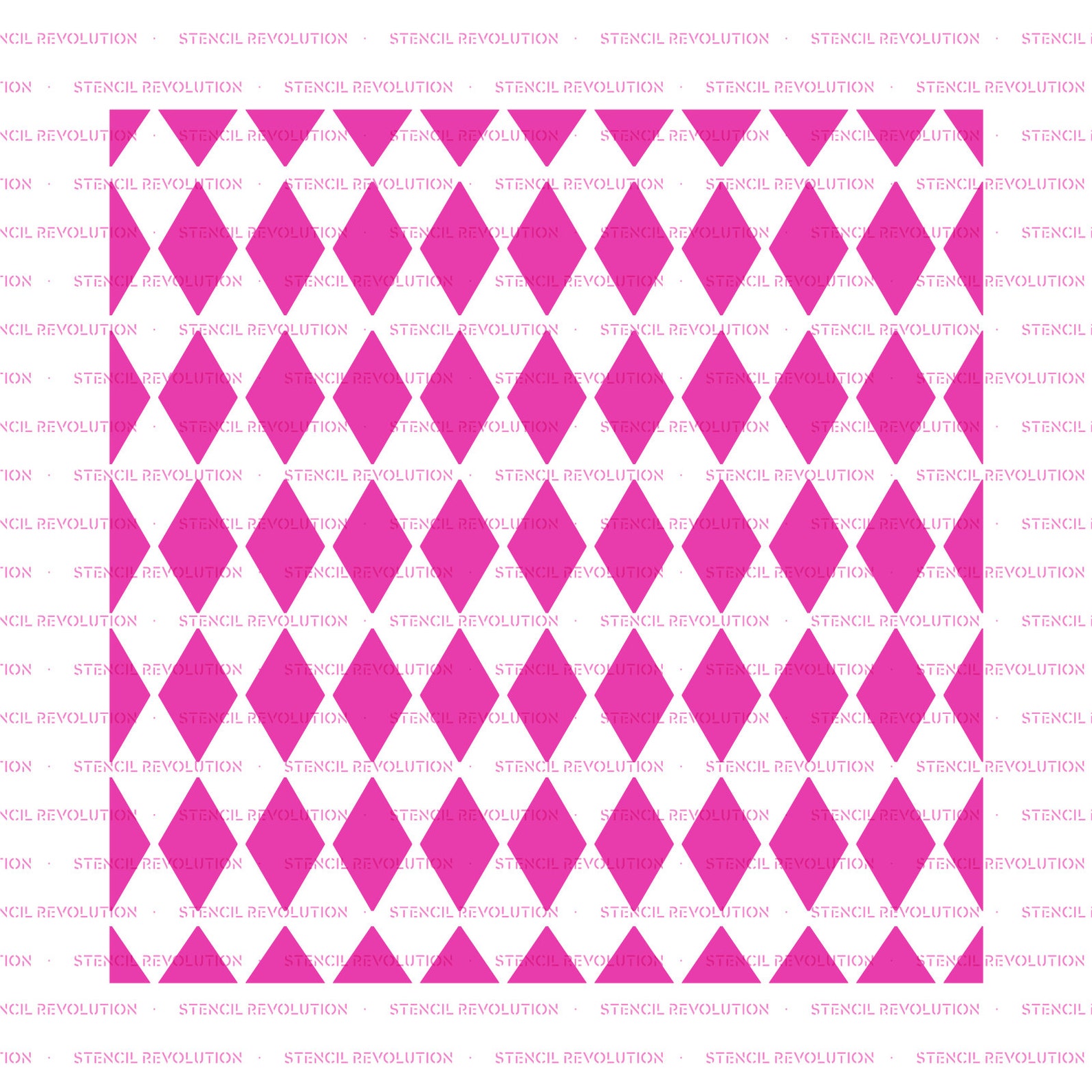 Harlequin Cookie Stencil for Baking, Airbrush, Icing, Decorating, PYO ...