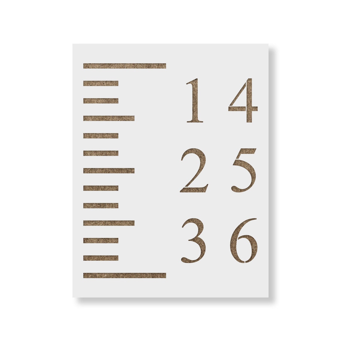 Growth Chart Stencil - Growth Chart Stencil, Growth Chart Ruler Stencil ...