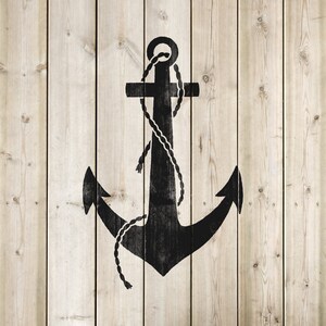 Anchor Stencil - Reusable Anchor Stencils, Large Anchor Stencil, Anchor ...