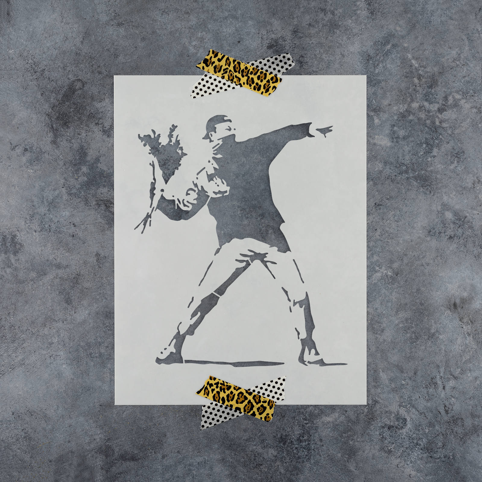 Graffiti Stencil Political