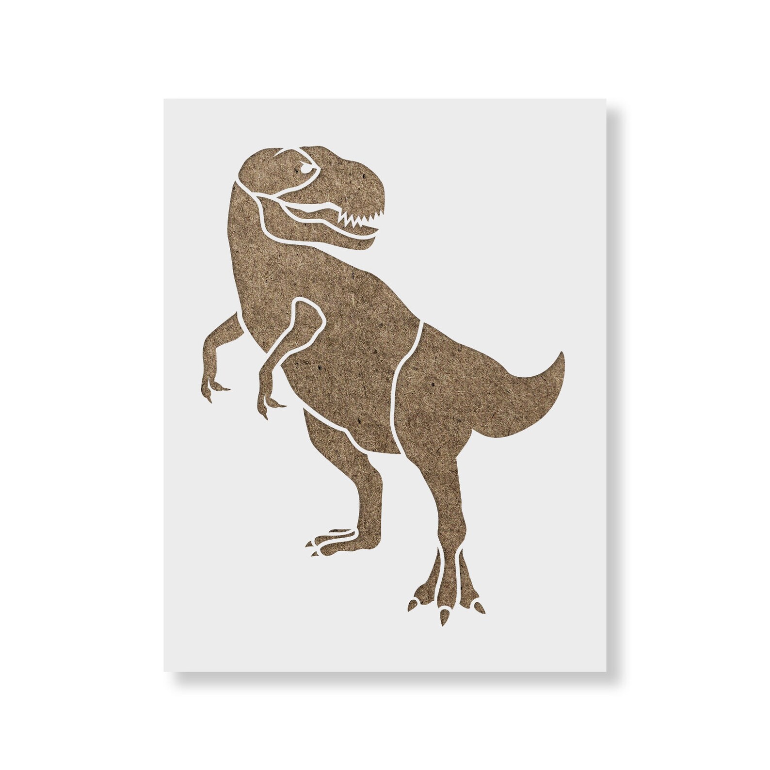 Tyrannosaurus Dinosaur Stencil - T Rex Stencil, Dinosaur Wall Stencil ...