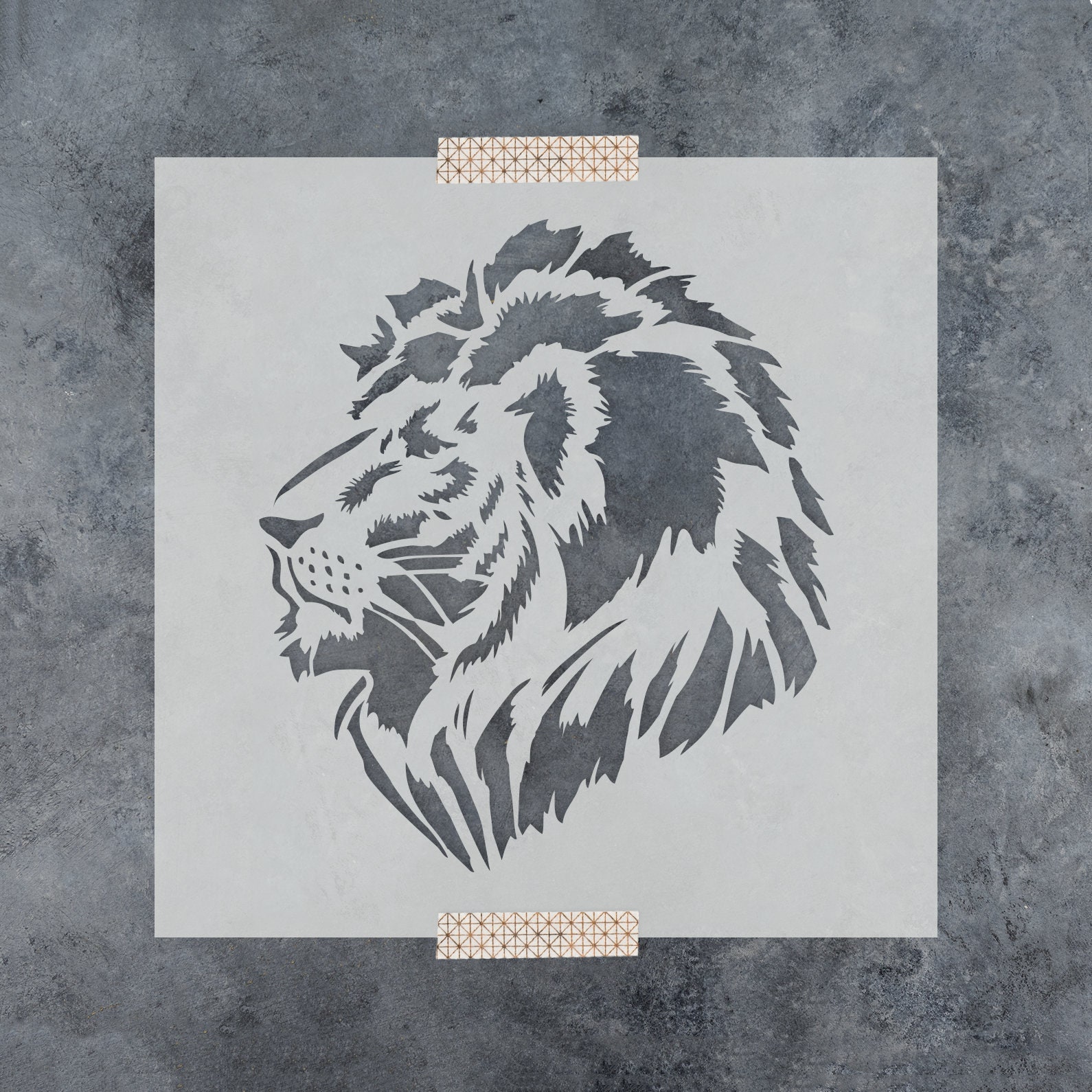 Lion Head Stencil Lion Stencil Art Stencils Lions Head - Etsy Lion Head Stencil Lion Stencil Art Stencils Lions Head - Etsy