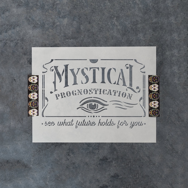 Mystical Stencil - Etsy