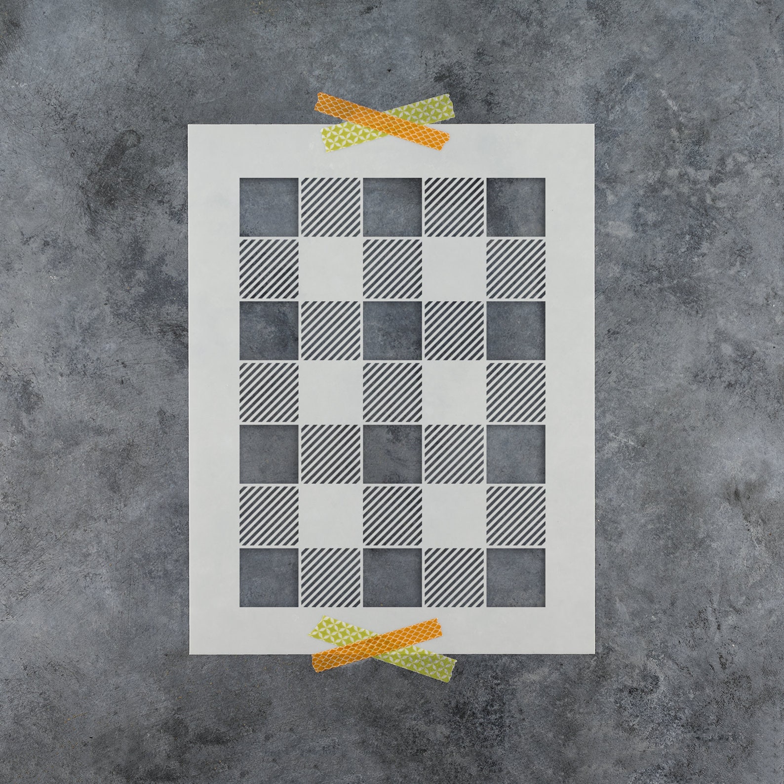 Buffalo Check Stencil Pattern - Buffalo Plaid, Wall Stencils, Buffalo ...