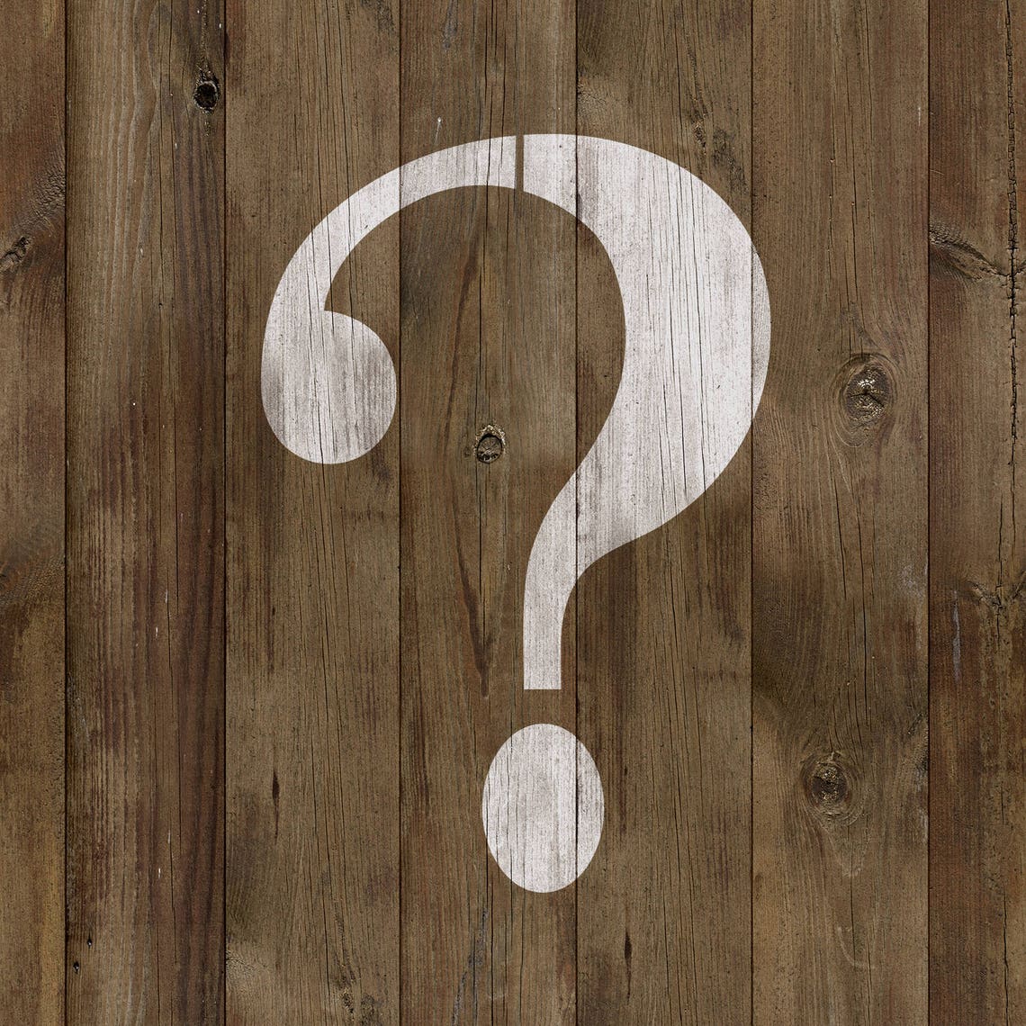 Question Mark Stencil Reusable DIY Craft Stencils of a - Etsy