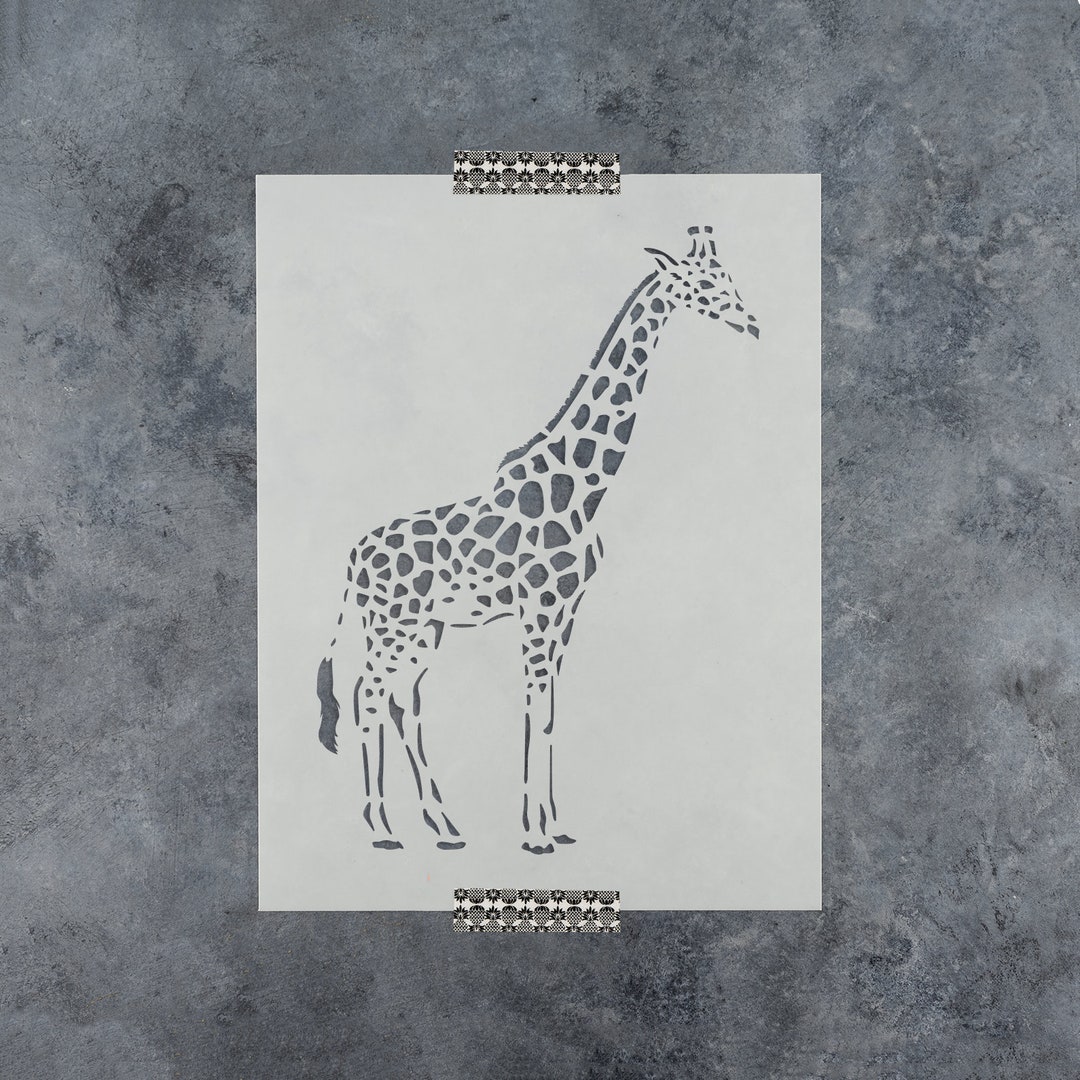 Giraffe Stencil - Giraffe Stencil, Giraffe Stencils, Stencil of Giraffe ...