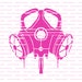 Gas Mask Stencil - Reusable Stencils for Painting - Create DIY Gas Mask ...